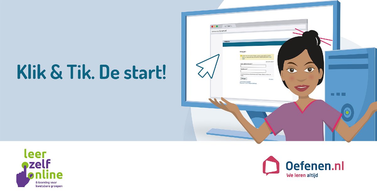 Klik & Tik. De Start.